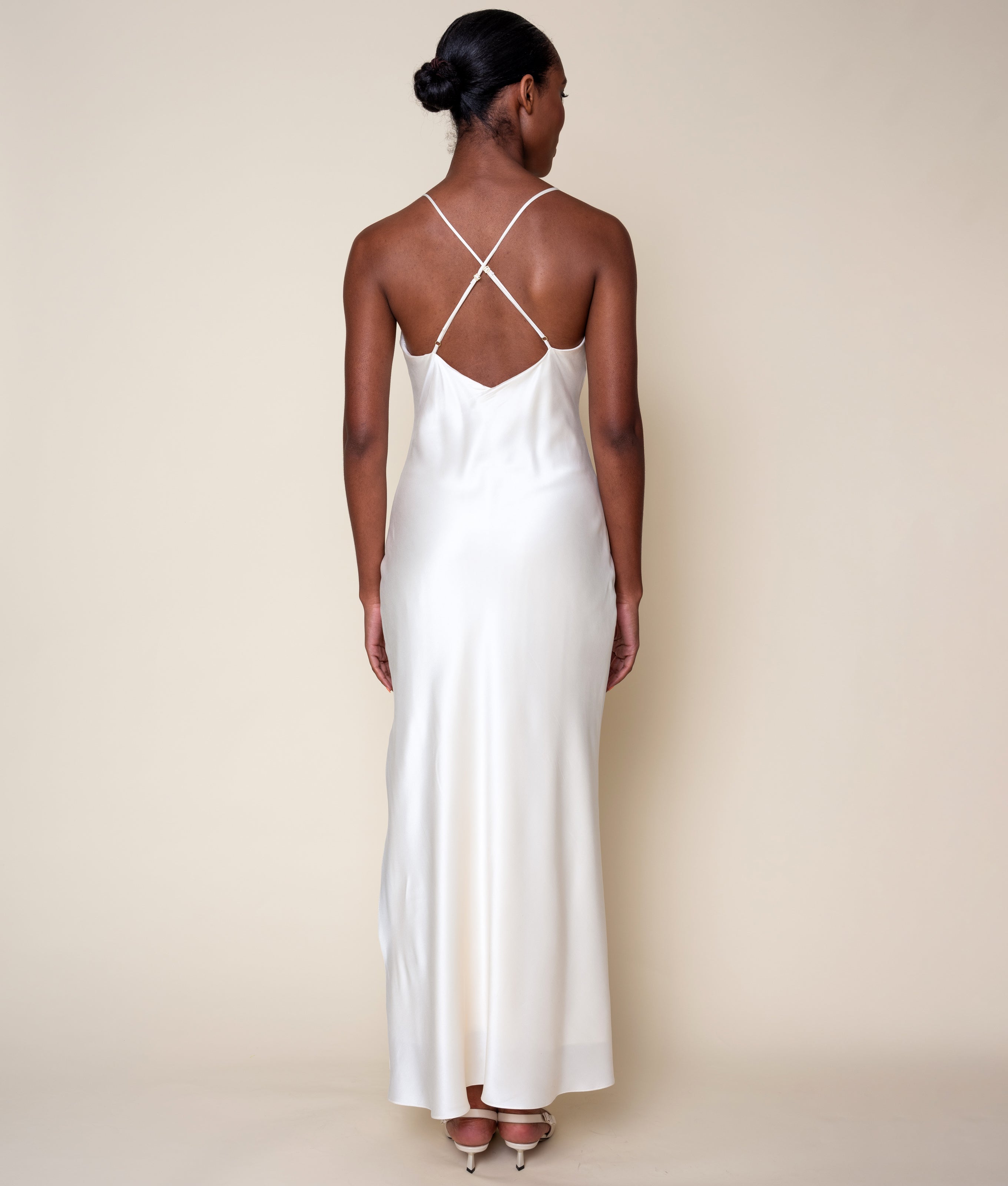 CATALINA — Sueded Silk Slip Maxi Dress – Daniel Gonzalez Designs